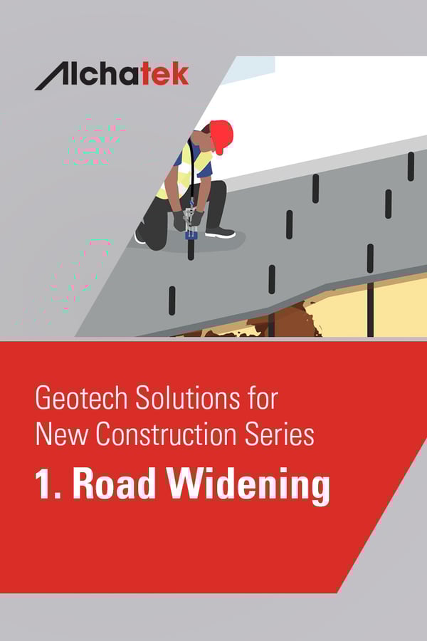 Geotech Solutions for New Construction Series - 1. Road Widening